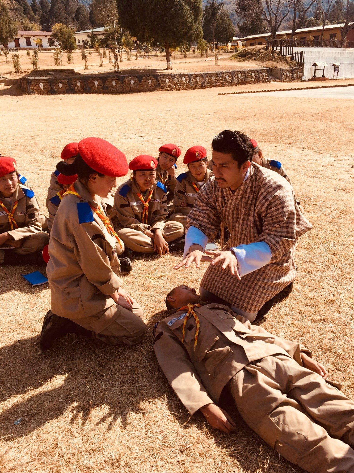 Leadership Training for Scouts of Bhutan | World Scouting