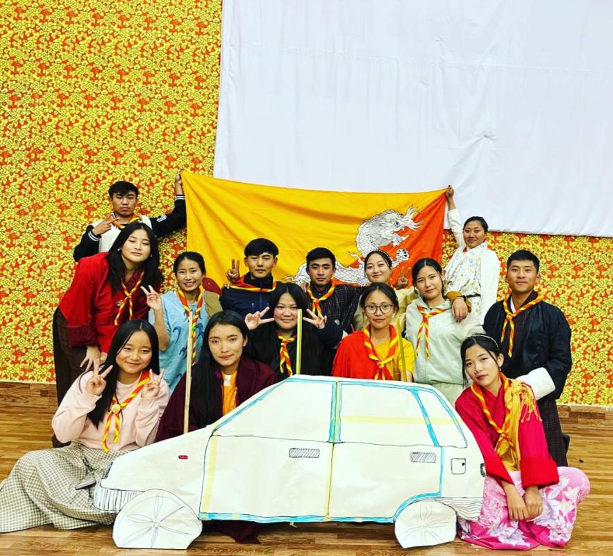 Leadership training for scout in Bhutan. | World Scouting