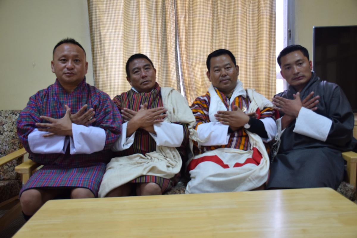 BHUTAN SCOUTS ASSOCIATION CELEBRATES THE PROMOTION OF ITS TRAINING ...