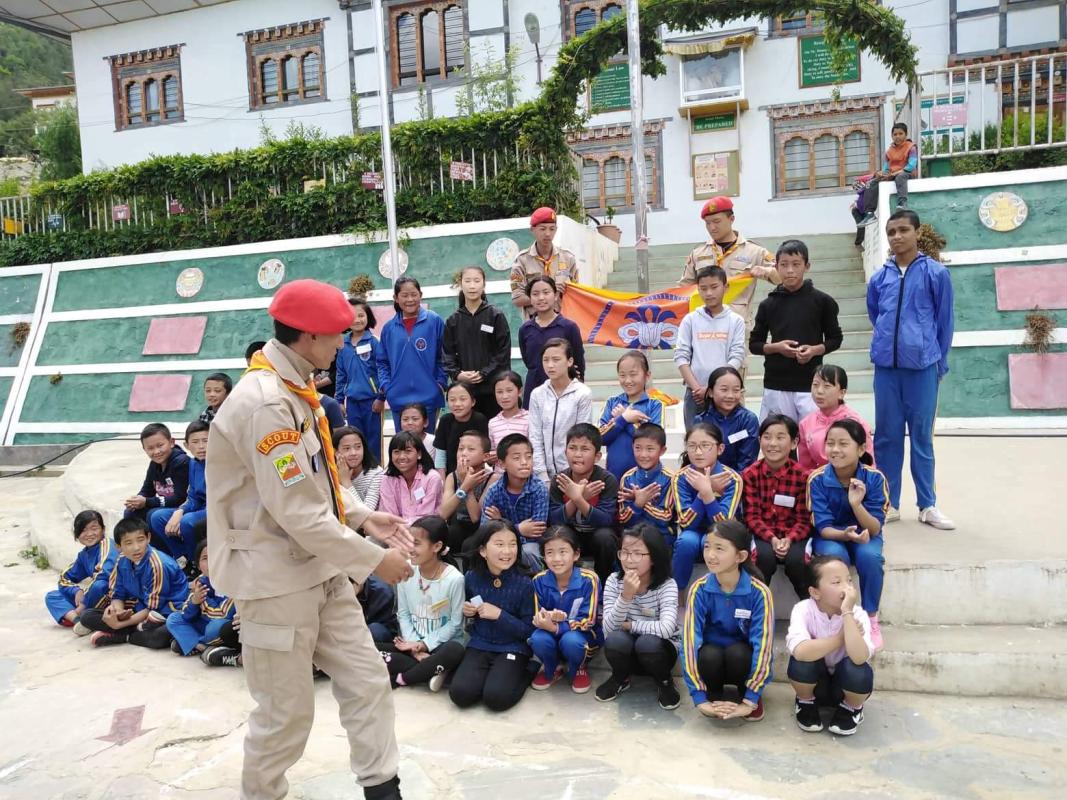 Scouting sessions on various schools | World Scouting