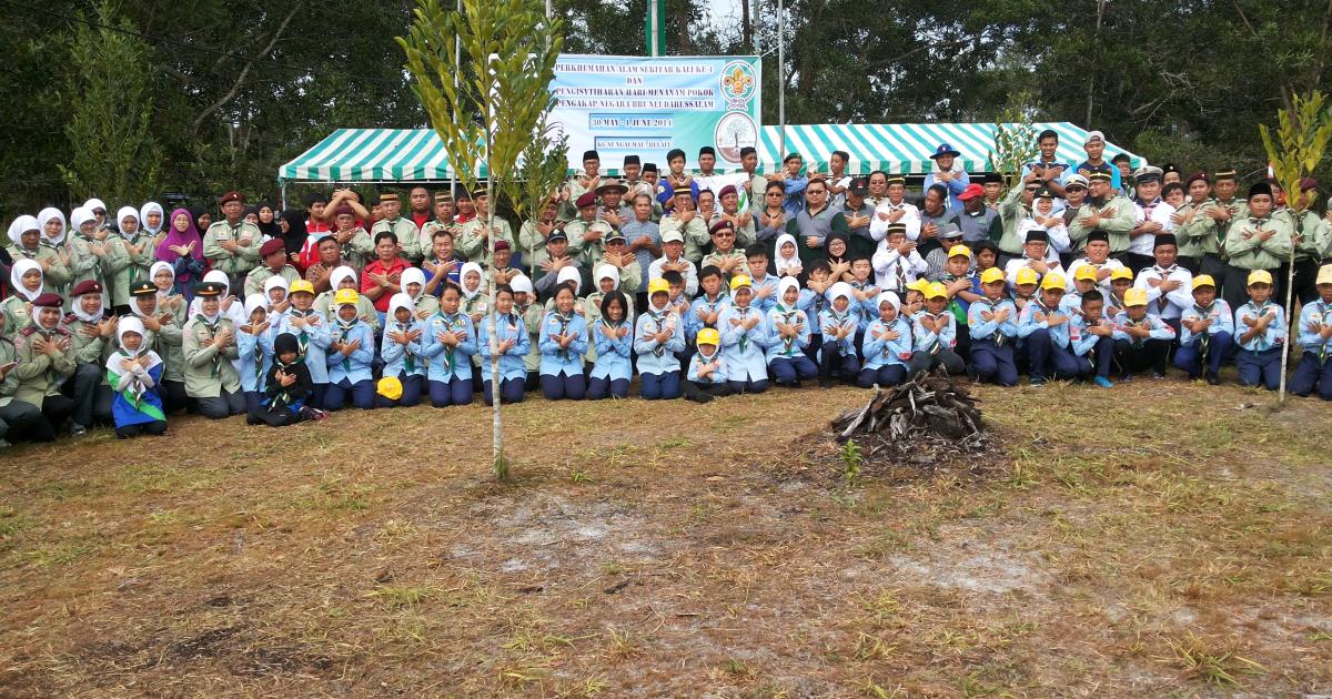 4th Environment Camp and Brunei Scout Tree Planting Day | World Scouting